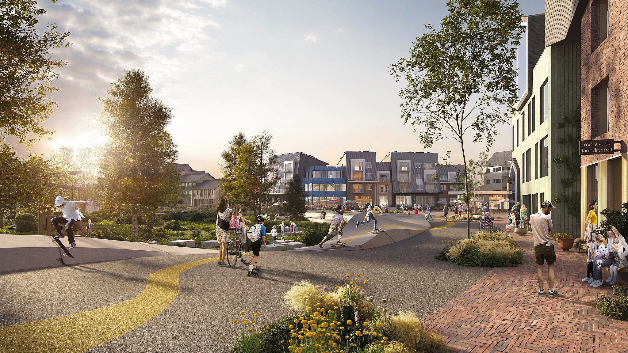 Ny bydel bliver en realitet på nedlagt travbane | TV SYD